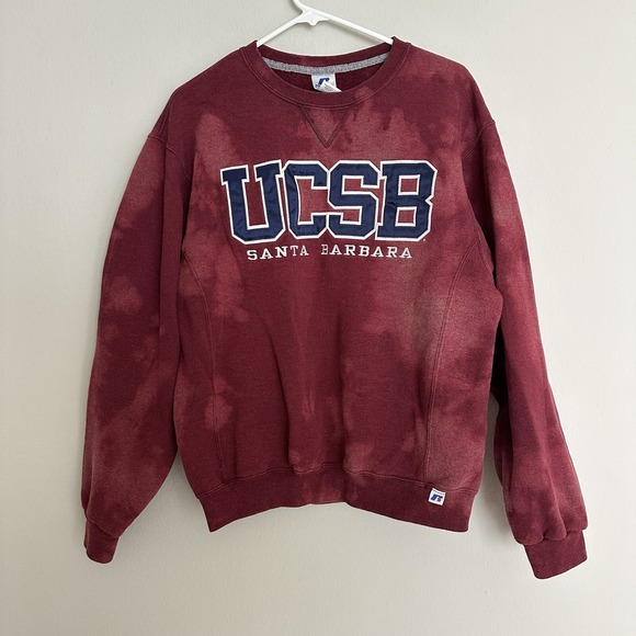 Russell Athletic | Tops | Vintage Ucsb Sweatshirt Size Med Hand Made ...